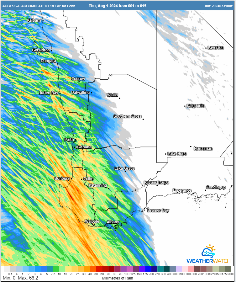 Daily Updated Weather Map Australia | Early Warning Network